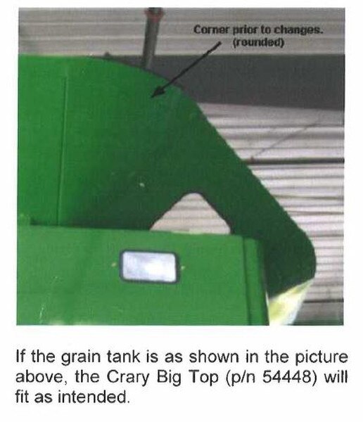 Crary Big Top Hopper Extension | John Deere 54448