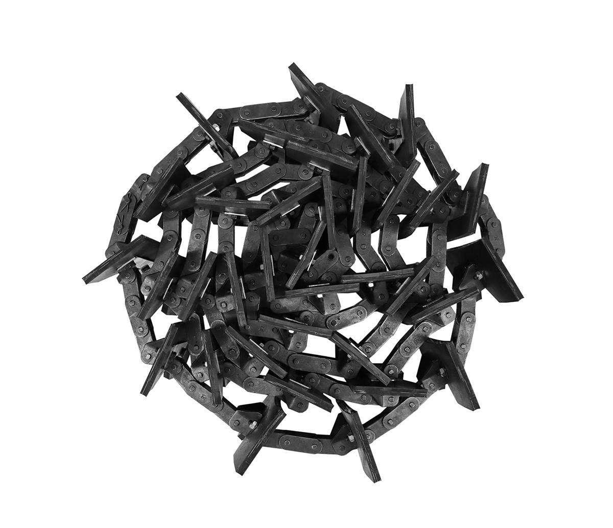 Clean Grain Elevator Paddle Chain | 36 Paddles | Suits AGCO Gleaner