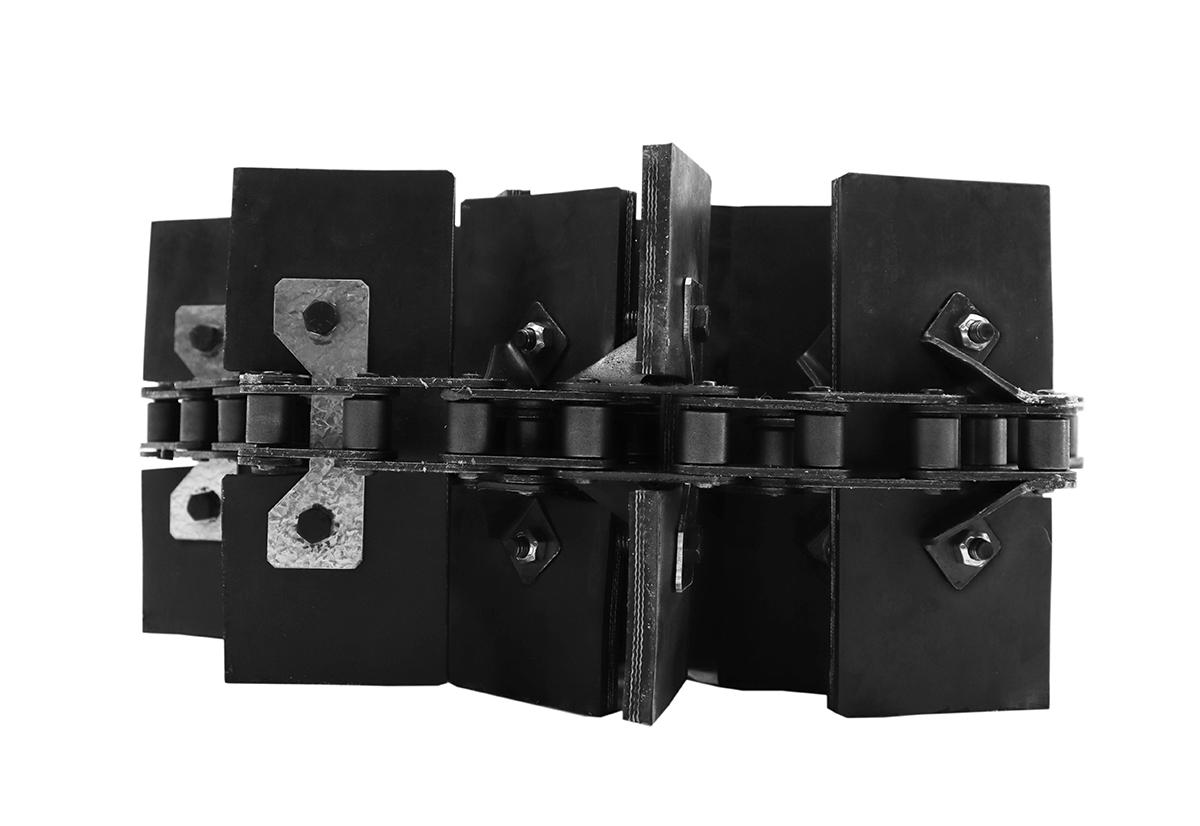 Clean Grain Elevator Paddle Chain | 20 Paddles | Suits New Holland