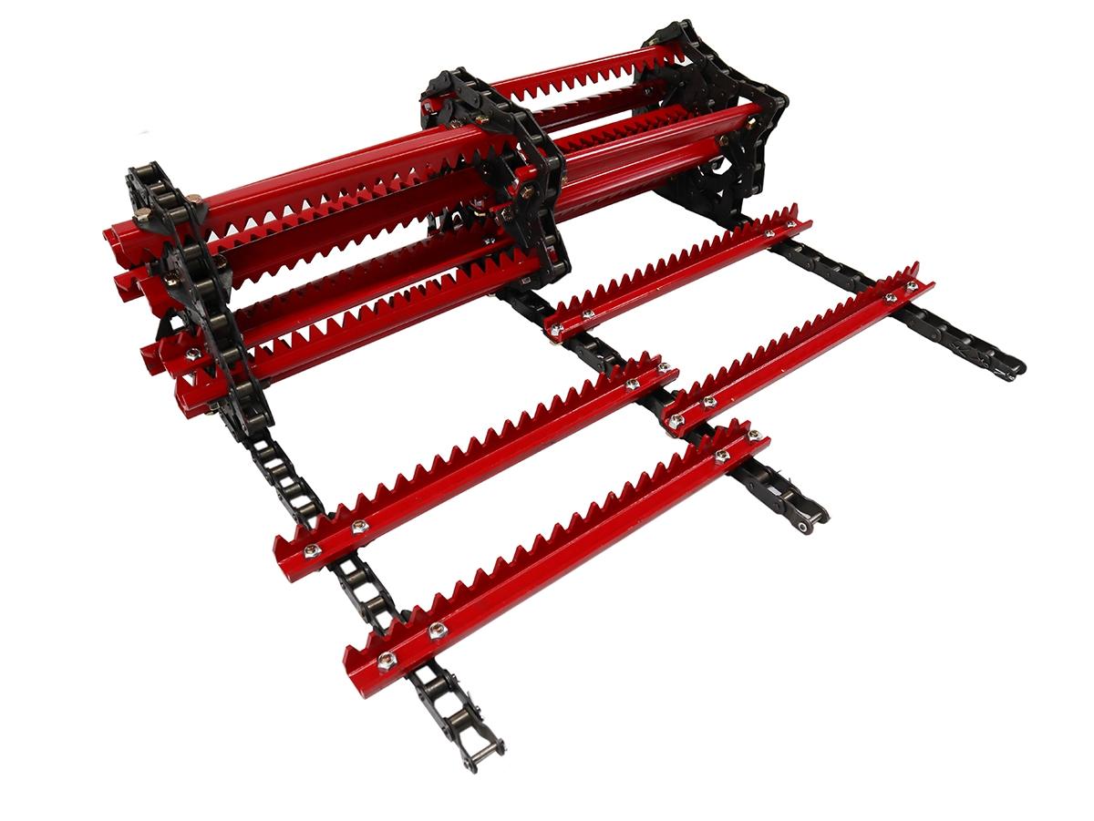 Feeder House Chain Fitted with High Tooth Slats | 3 Chain | Suits Case-IH