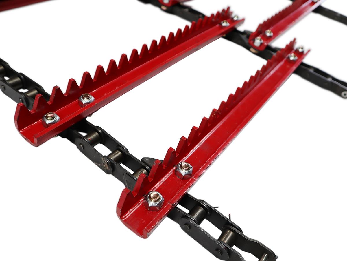 Feeder House Chain Fitted with High Tooth Slats | 3 Chain | Suits Case-IH