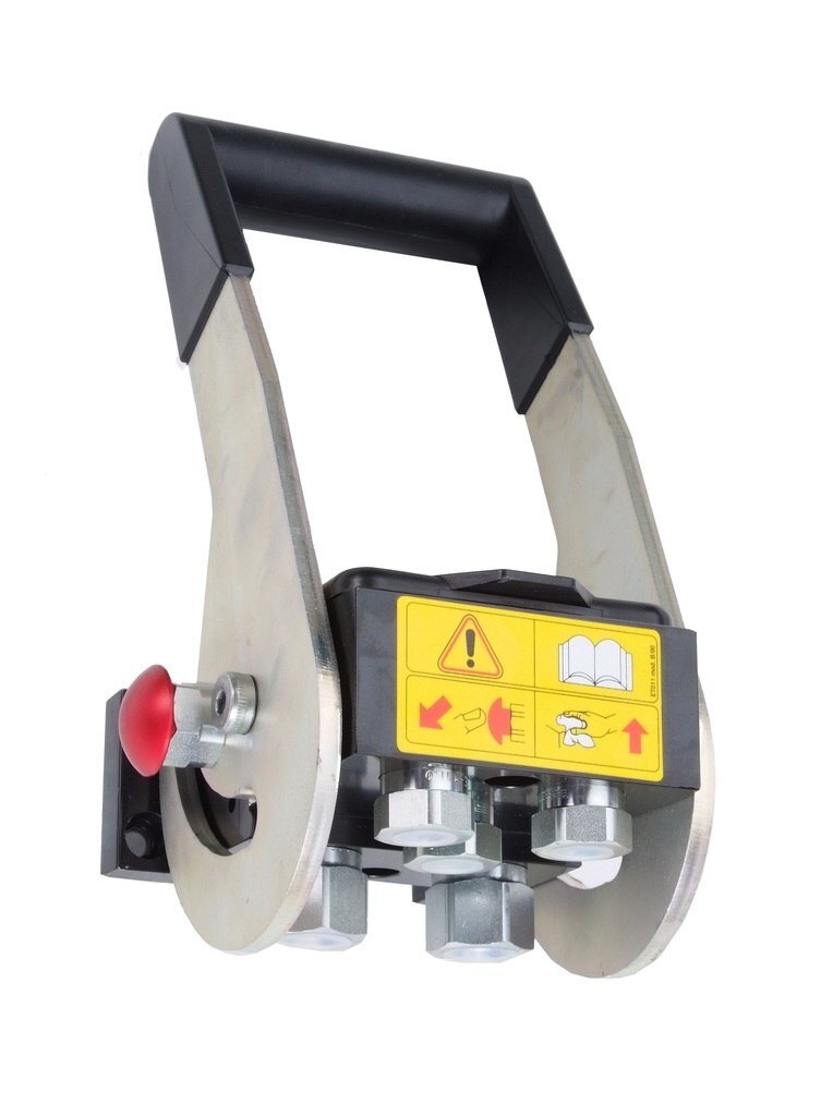 Hydraulic Single Point Coupler Block | 5 Port, Front Side | Suits Case ...