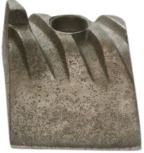 Kile Spiked Rasp Bar | 10 Degree, with Spike | Suits Case IH