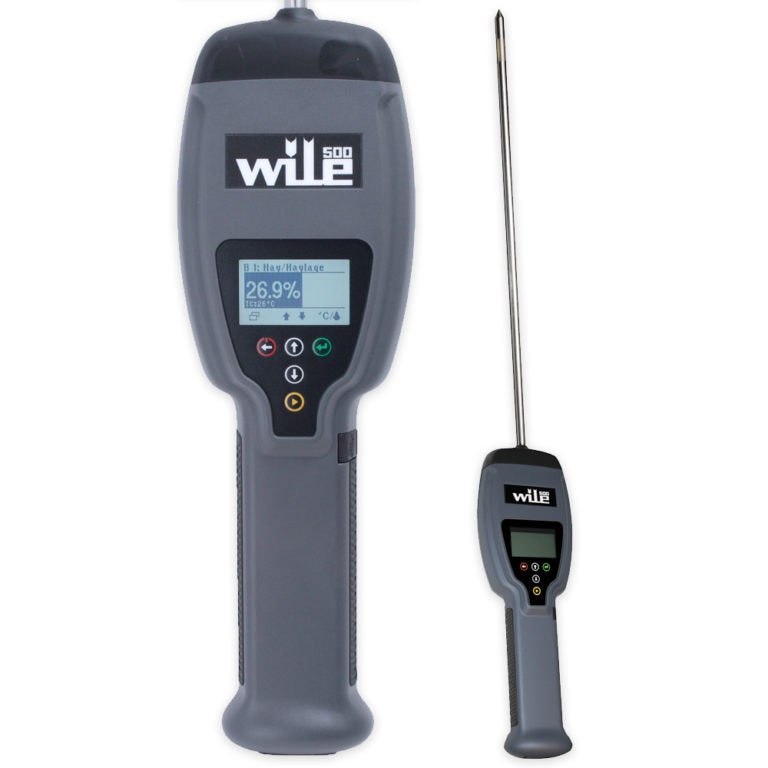 Wile 500 Hay and Silage Meter | Includes 50cm S/S Probe | Harvestaire